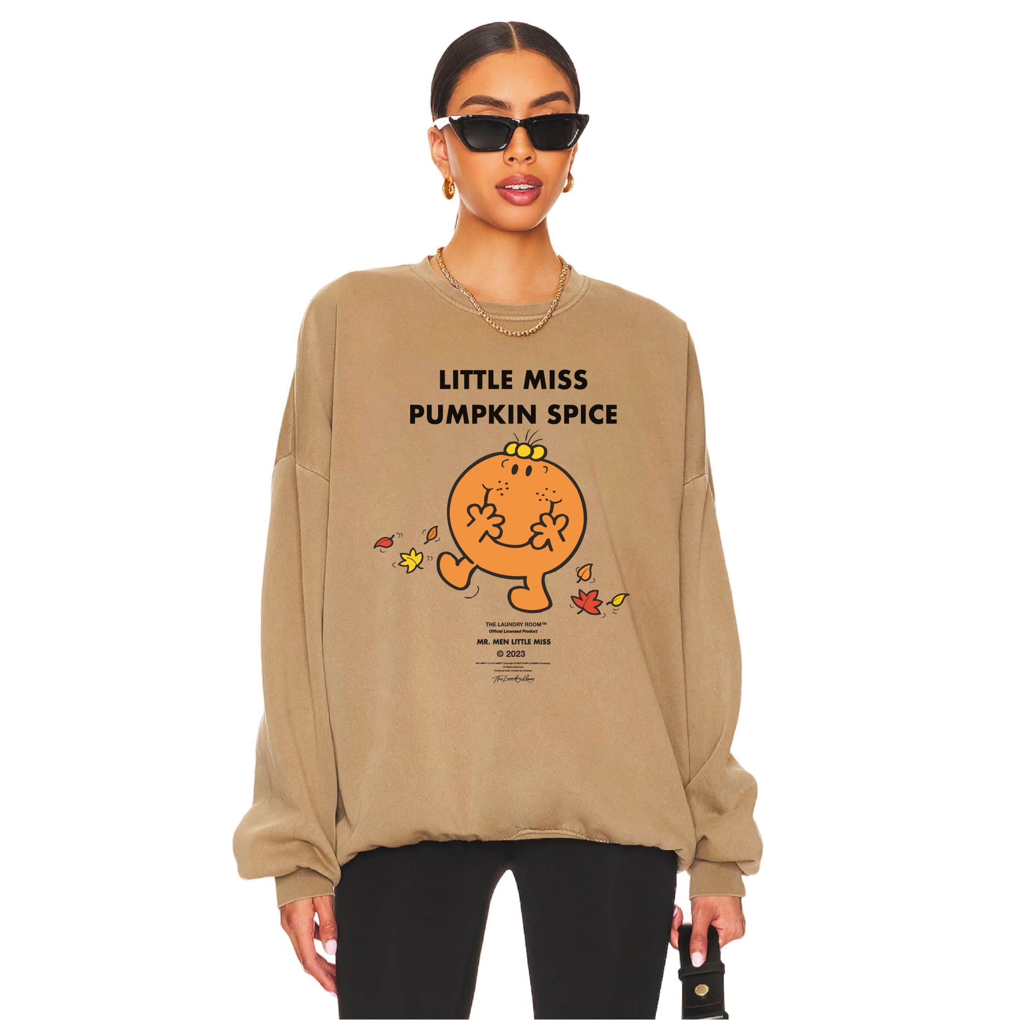 Little Miss Pumpkin Spice - Jump Jumper - Camel Gold | The Laundry Room